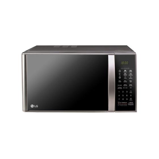 Micro-ondas Grill LG 30 litros Prata Nobre Limpa Fácil MH7093BR 127V - Micro-ondas - Magazine Luiza