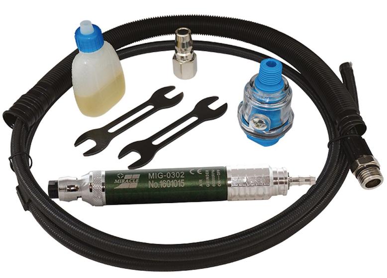 Micro-Retífica Pneumática Alto-Torque 60.000 RPM MIG 0302 - Politone ...