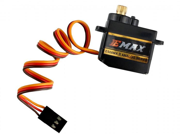 Micro servo emax es08ma ii 12g metalico - Motores - Brinquedos de ...