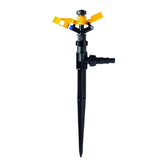 Microaspersor Aspersor com Haste Irrigação hortas Jardins - Agrojet ...