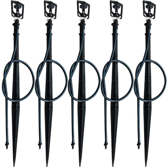 Microaspersor Bailarina Irrigação Com Estaca Completo 10 Unidades ...