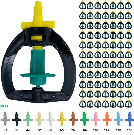Microaspersor Bailarina Mf2 Invertido para Irrigação - 10Und - Amanco ...