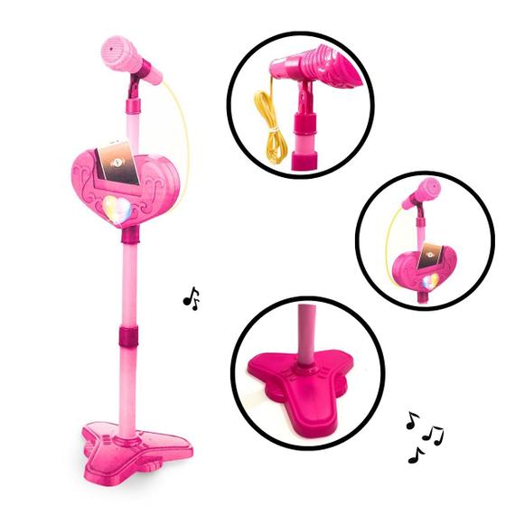 Microfone Bluetooth Brinquedo Brinque Estrela da Música Luxo - ToyKing ...