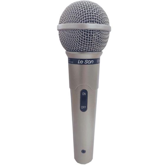 Microfone Le Son Mc-200 Dinamico Cardióide Profissional - Microfone ...