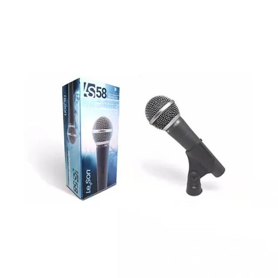 Microfone Leson Ls-58 Metalico Cardioide Cabo 5 Metros - Leson - Leson ...