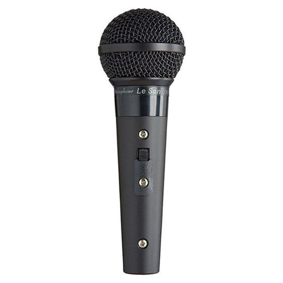 Microfone Leson SM58 BK A B - Microfone Dinâmico - Magazine Luiza