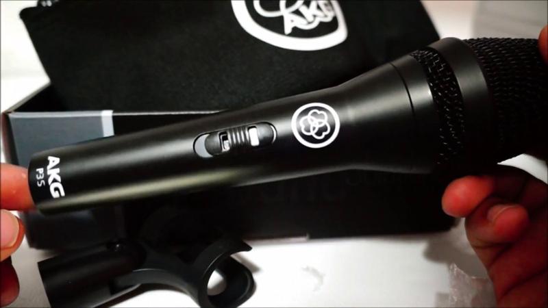 Microfone P3S AKG - Microfone Dinâmico - Magazine Luiza