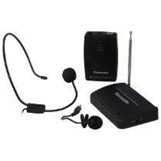 Microfone Profissional Wireless MT-2201 tomate - Microfone de Lapela ...