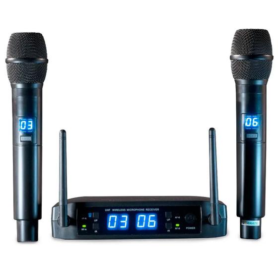 Microfone sem fio digital de multifrequencia leson ls-916 - Le Son ...