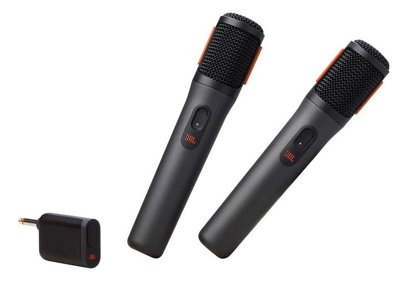 Microfone Sem Fio, JBL PartyBox Wireless Mic 2 unidades Preto ...