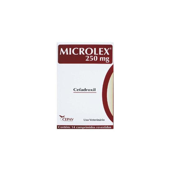 Microlex 250 Mg Com 14 Comprimidos - Cepav - 14 Comprimidos - CEPAV ...