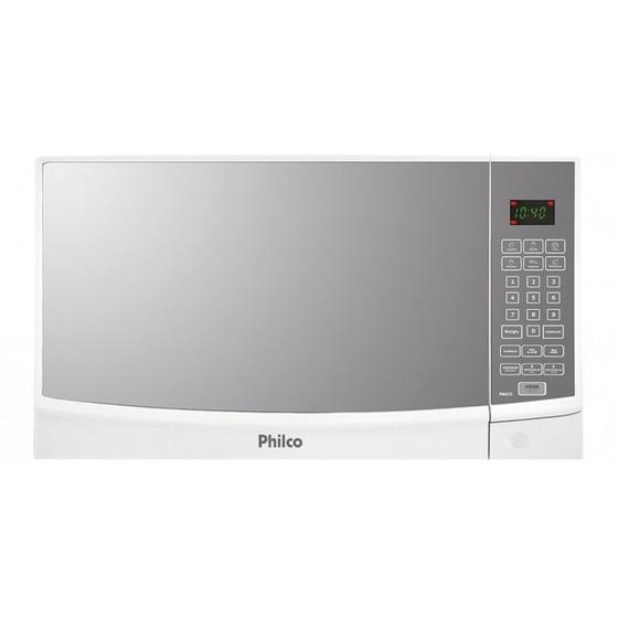 Microondas Philco 20 L Branco Espelhado 220V PME22 - Micro-ondas ...