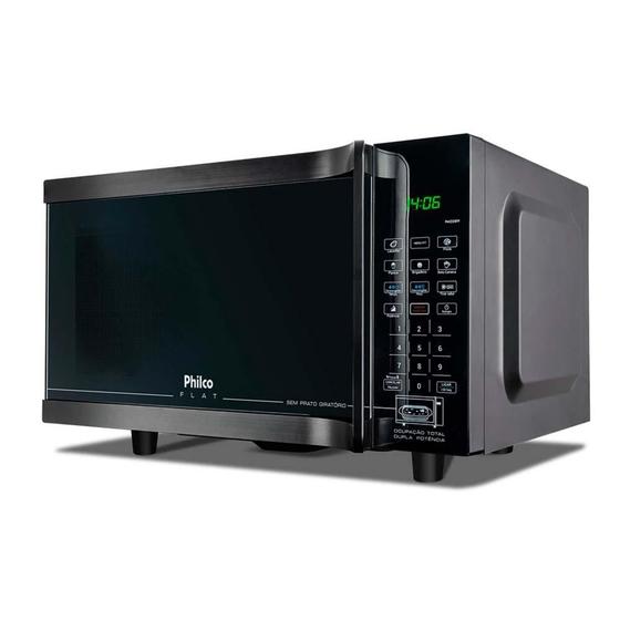 Microondas Philco PMO28TF, 42L, Função Timer, 1400W, 127V, Preto ...
