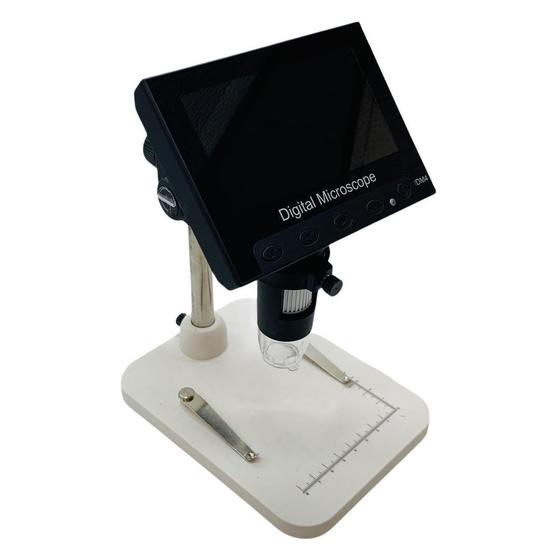 Microscópio Lupa Digital Dm4 - Microscópio Hospitalar - Magazine Luiza