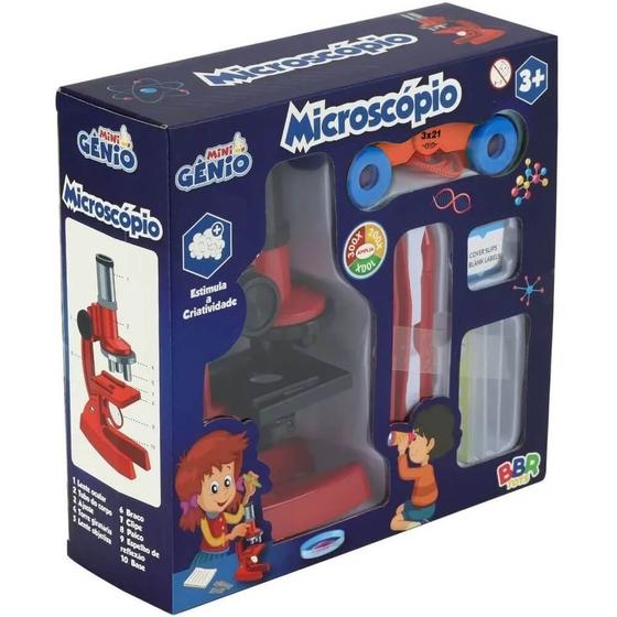 Microscopio mini genio bbr - Binóculo de Brinquedo - Magazine Luiza