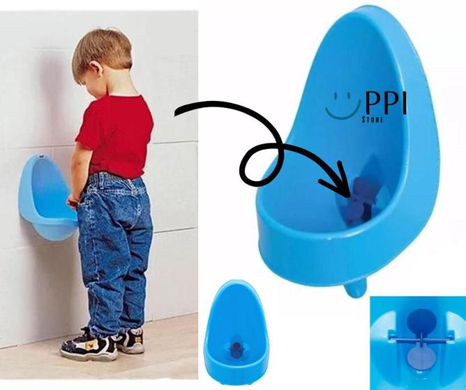 Mictório Infantil Desfralde Penico Troninho xixi PIPI BOY - STYLL BABY ...