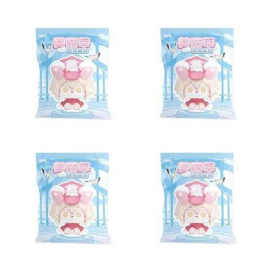 Mihoyo Genshin Impact Melusine Series Mini Bean Blind Box Figura ...