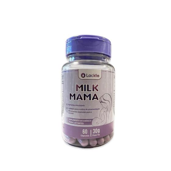 Milk Mama - Multivitamínico Para Amamentação - Lackto - Multivitamínico ...