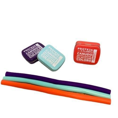 Mimo Style Canudo Reutilizável Silicone Flex - Canudo Reutilizável ...