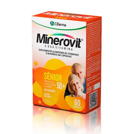 Minerovit Senior 50+ Multivitamínico 60 Capsulas Cifarma ...