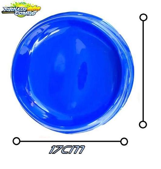 Mini Arena Beyblade Azul Tornado Gyro - Pião de Batalha e Acessórios ...