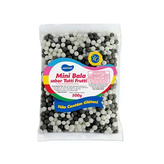 Mini Bala Tutti Frutti Colorida Horizon 500g 1und - Balas - Magazine Luiza