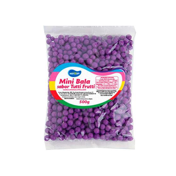 Mini Bala Tutti Frutti Colorida Horizon 500g 1und - Balas - Magazine Luiza