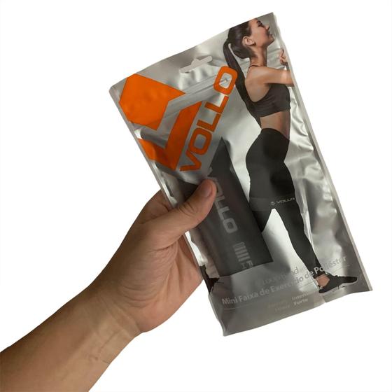 Mini Band Loop Funcional Tecido Poliéster Vollo VP1094 32cm Cinza Forte - Mini Band - Magazine Luiza