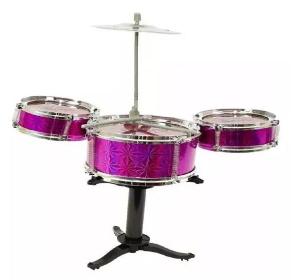 Mini bateria musical infantil 99 toys brinquedo crianças - Bateria ...