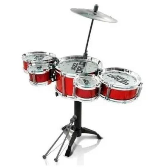 Mini Bateria Musical Infantil Jazz Drum Brinquedo - Pica-pau - Bateria ...