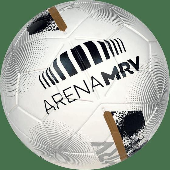 Mini Bola de Futebol de Campo Arena MRV Atlético Mineiro - Branca ...