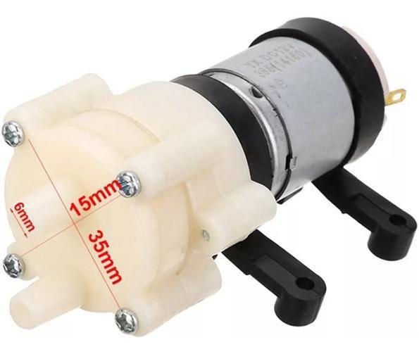 Mini Bomba 6V A 12V Água / Ar / Vácuo / Aquário Rs-385 - Mc1 - Bomba de ...