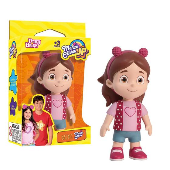 Mini Boneca MARIA CLARA em vinil 12cm - Maria Clara e JP - BABY BRINK ...