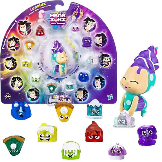 Mini Boneco Hanazuki e 10 Doces Tesouros de Lunalux Hasbro - Mini ...
