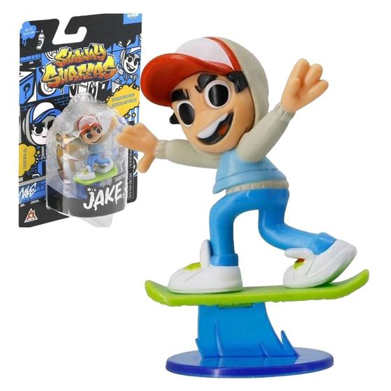 Mini Boneco Jake Subway Surfers Colecionável Com Suporte - Winner Sales ...