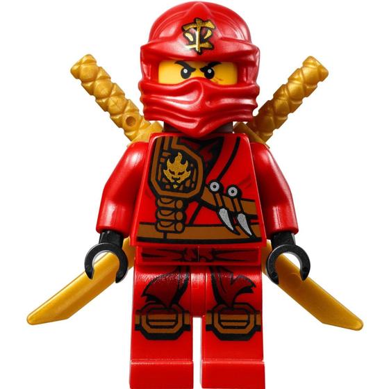 Mini Boneco LEGO Ninjago Kai - Ninja Vermelho com Suporte de Espada (4 ...