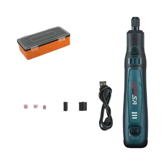 Mini Broca Gravador Sem Fio Recarregável, Ferramenta Rotativa Elétrica ...