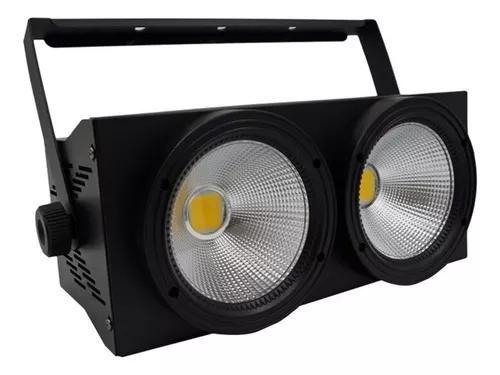 Mini Brut Led 2x100w Dmx Luz Cob Branco Quente E Frio Dimer - Lig Light ...