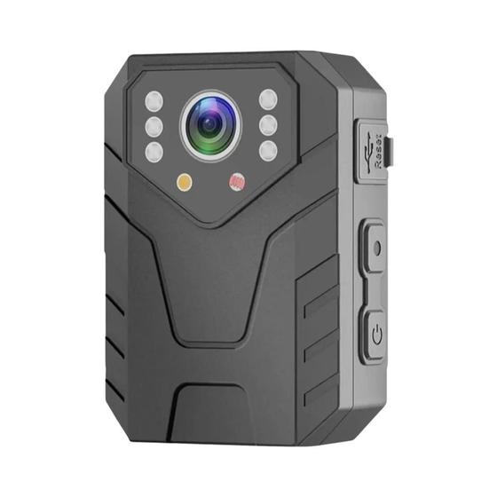 Mini Câmera Corporal 4K 1080P HD 2 Polegadas IPS Touch Screen Visão ...