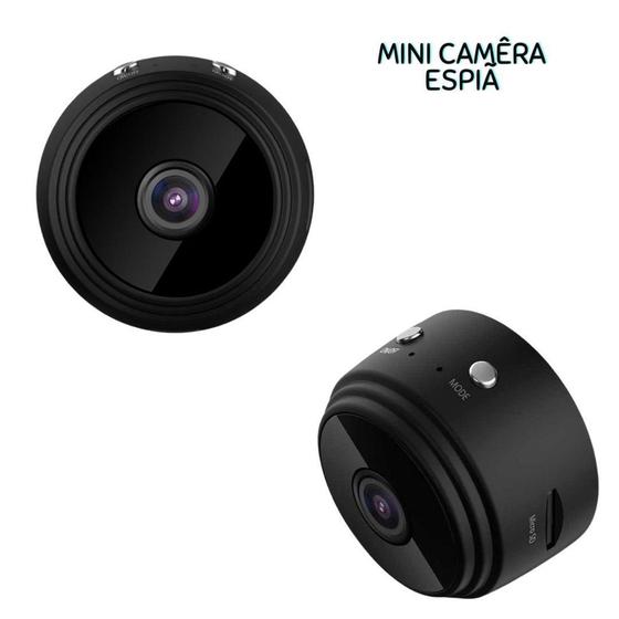 Mini Camera Espiã 1080P Wifi Visão Noturna Gravador de Voz - A9 ...