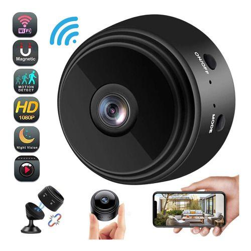 Mini Câmera Espiã Wifi Ip A9 Visão Noturna Com Gravador De Voz - Tx ...