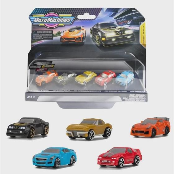 Mini Carrinhos Micro Machines Pack c/ 5 Serie 4 Sunny 3051 - Carrinho ...