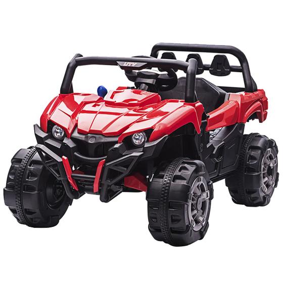 Mini Carro Elétrico Infantil Com Controle Quadriciclo 12V MP3 Luzes ...