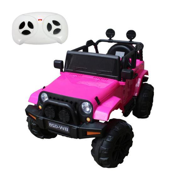 Mini Carro Elétrico Infantil Importway BW028 Estilo Jeep Com Controle ...