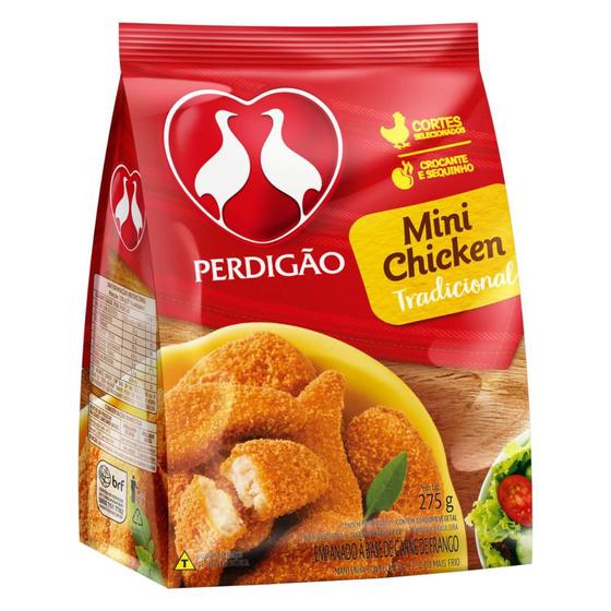 Mini Chicken Tradicional PERDIGÃO Caixa 275g - Nuggets - Magazine Luiza