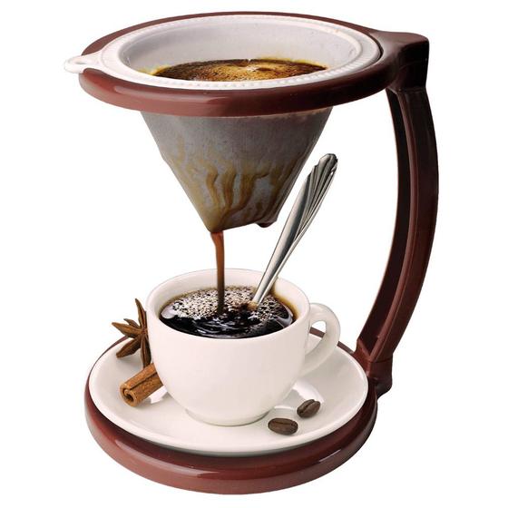 Mini Coador De Café Com Suporte e Filtro Tam. 100 Individual - Injetemp ...