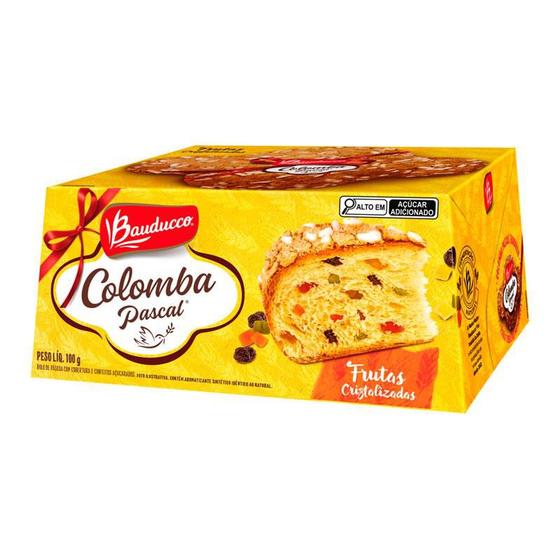 Mini Colomba Pascal Bauducco Frutas Cristalizadas 100g - Colomba Pascal ...
