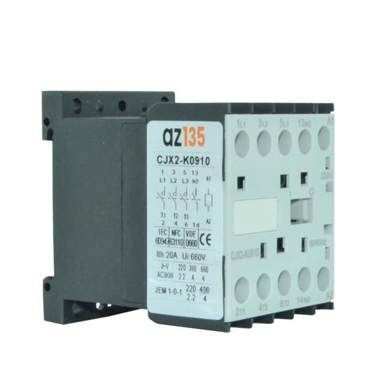 Mini Contatora 9a 220v AZ135 Contator 50/60 Hz Lc1k-0910m7 - Contator ...