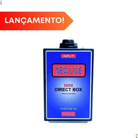 MINI DIRECT BOX New Live - Lançamento - Direct Box - Magazine Luiza