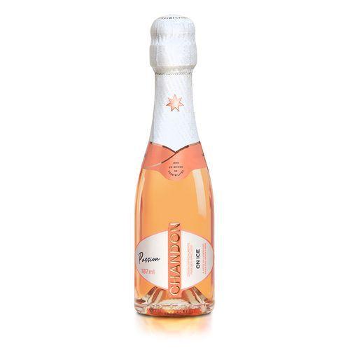 Mini Espumante Chandon Passion Rosé 187ml - Baby Chandon - Espumante ...